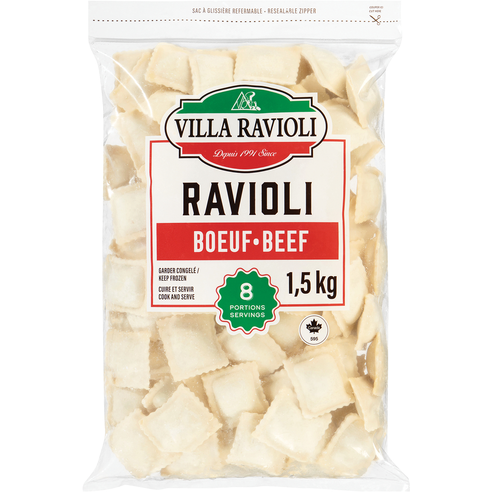 Ravioli au boeuf