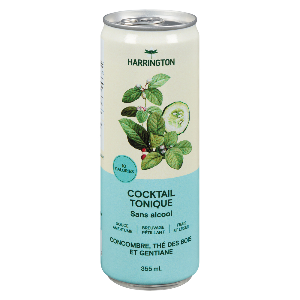 Tonic Cocktail 0 Sugar Cucumber & Wintergreen