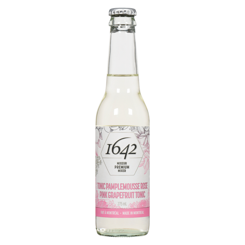 Tonic pamplemousse rose pétillant