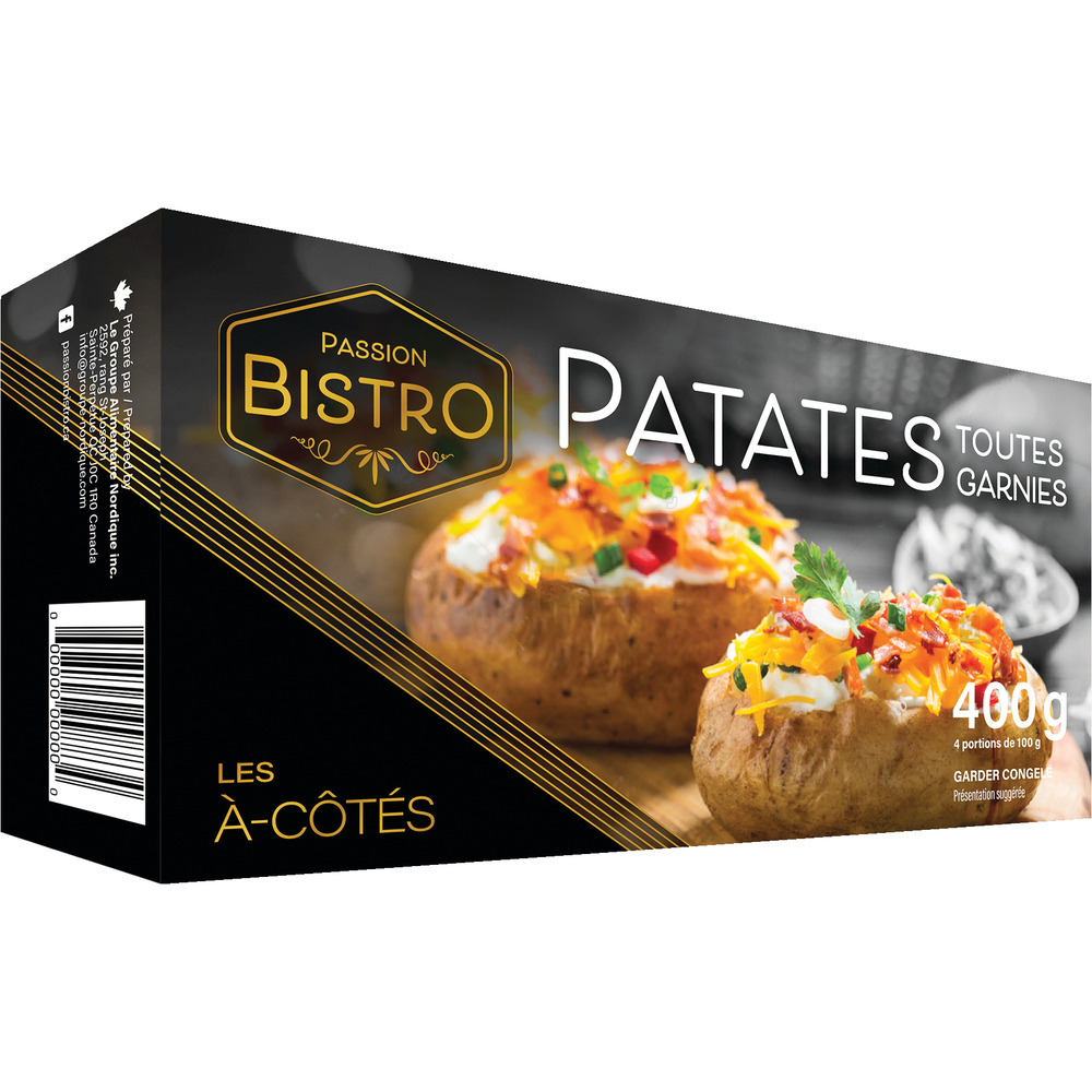 Patate toute garnie