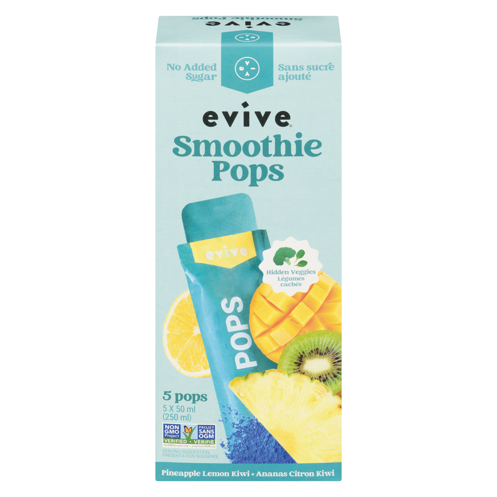 Smoothie Pops ananas citron kiwi