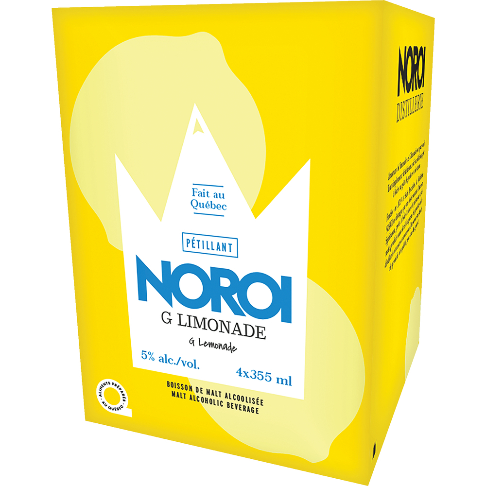 Gin limonade a base de malt