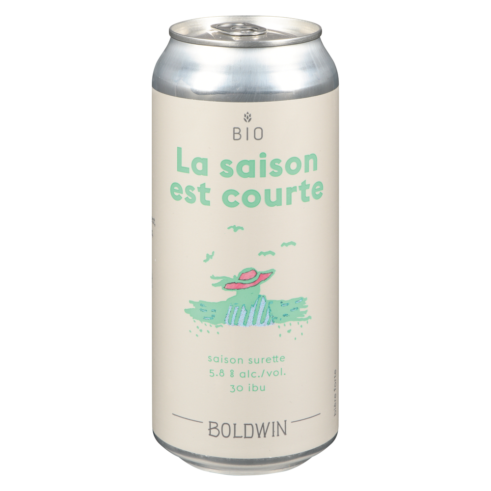 Bière biologique en canette - 5.8% alcool