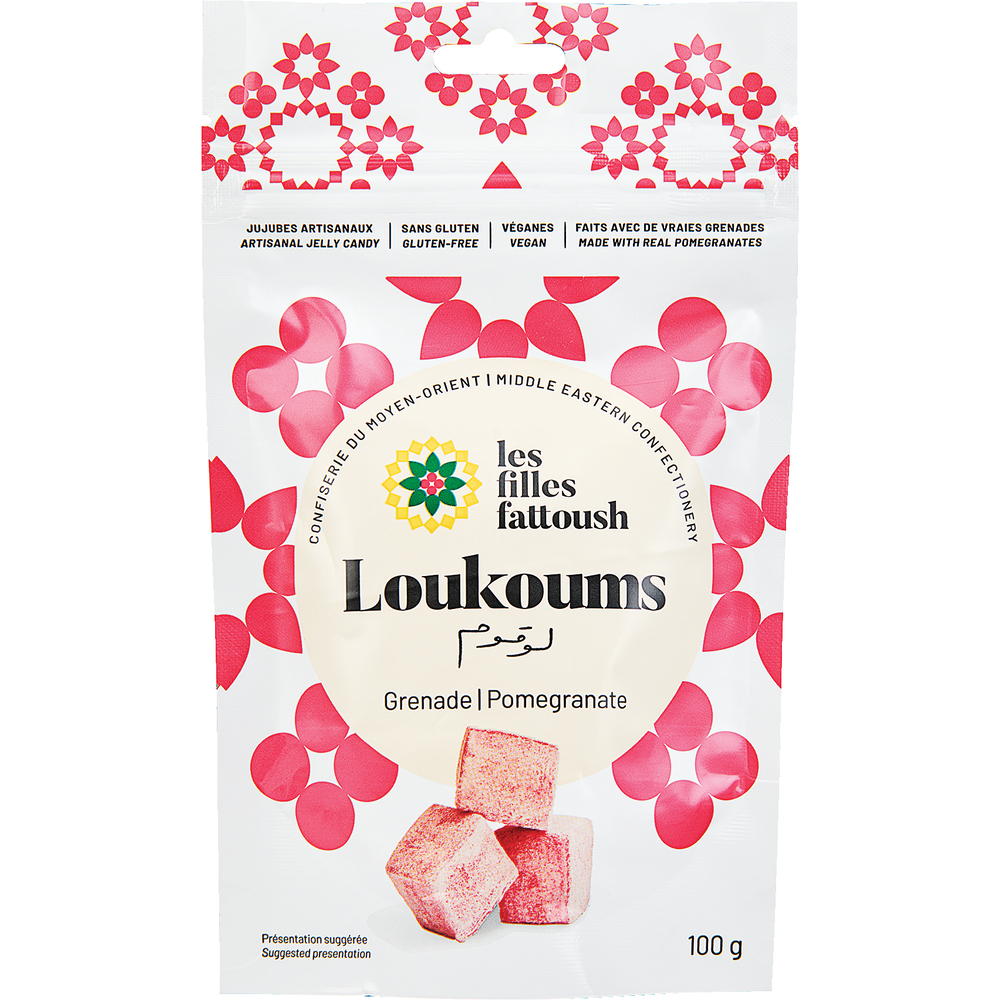 Bonbons Loukoums grenade