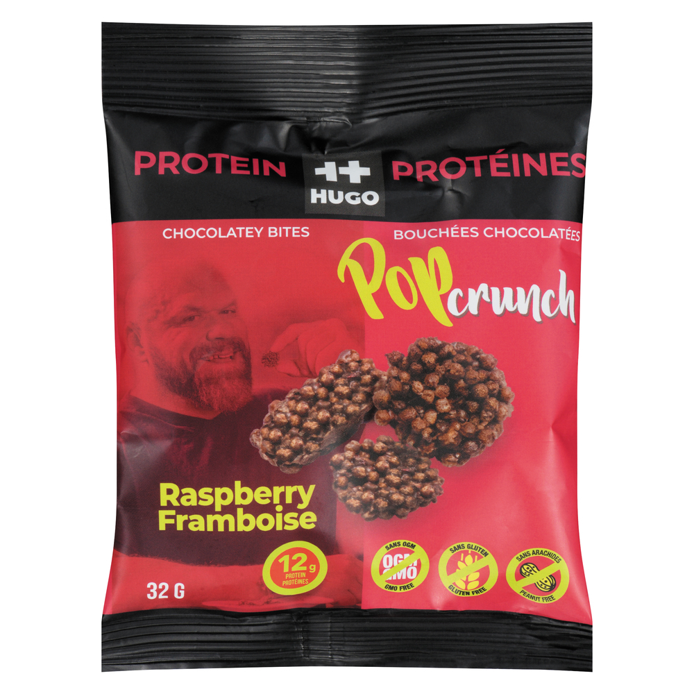 Protein Bar Pop Crunch Raspberry