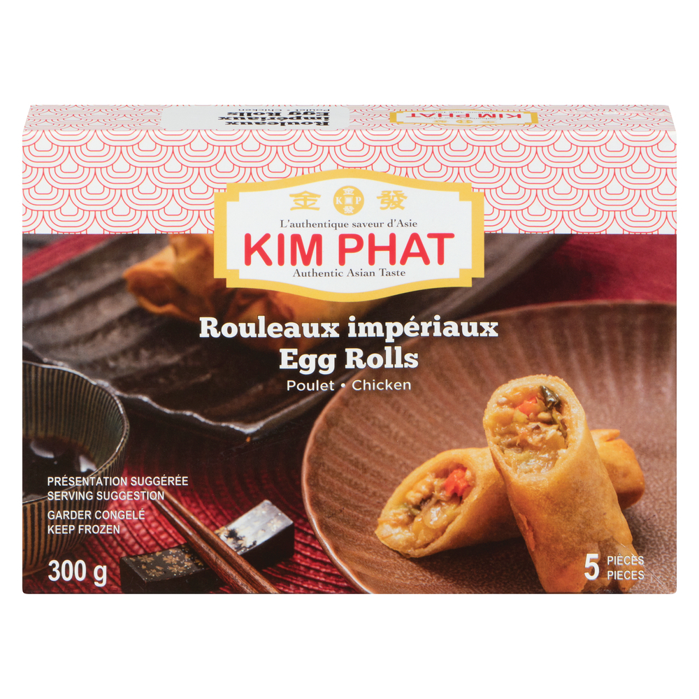 Rouleaux impériaux au poulet