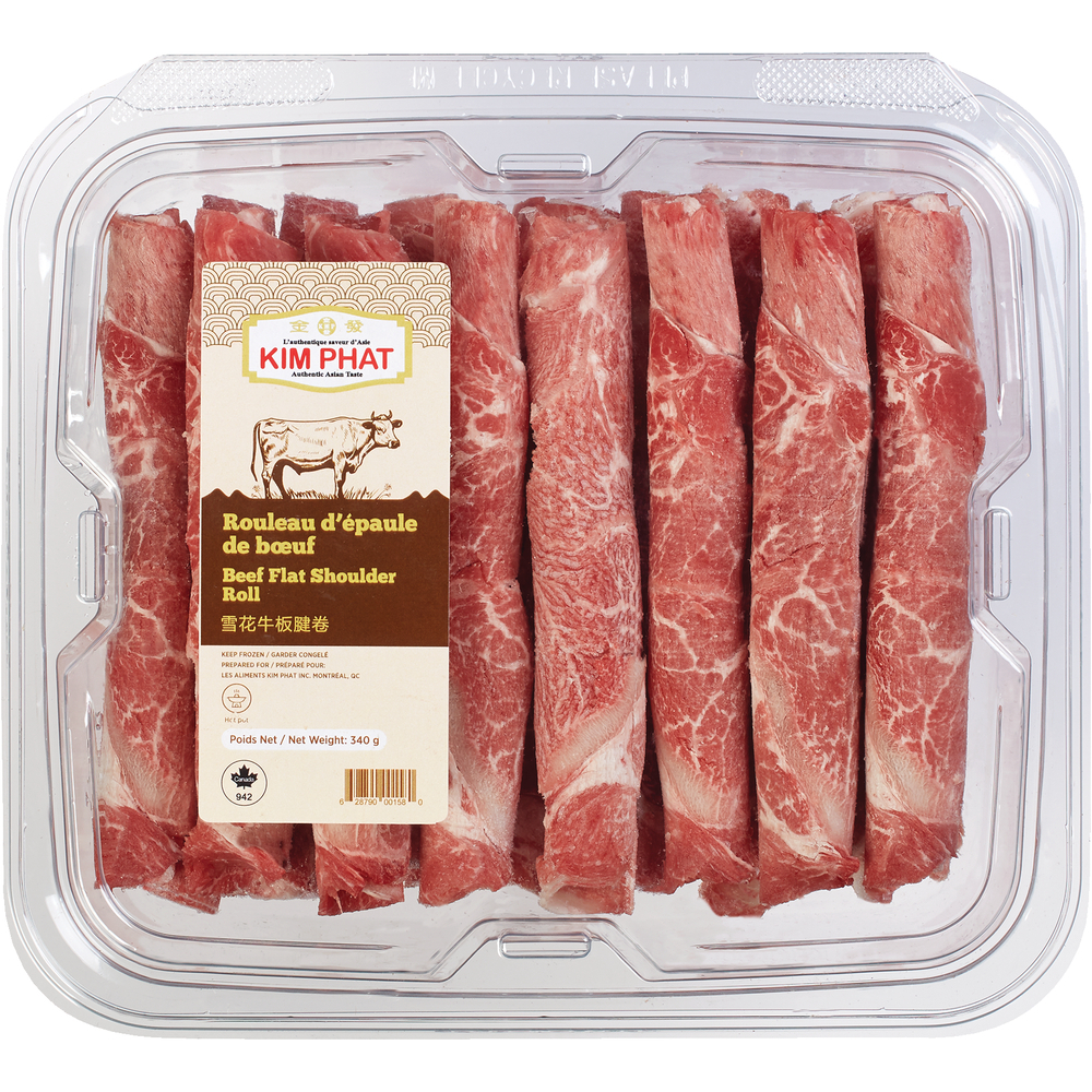Rouleau plat au boeuf surgelé