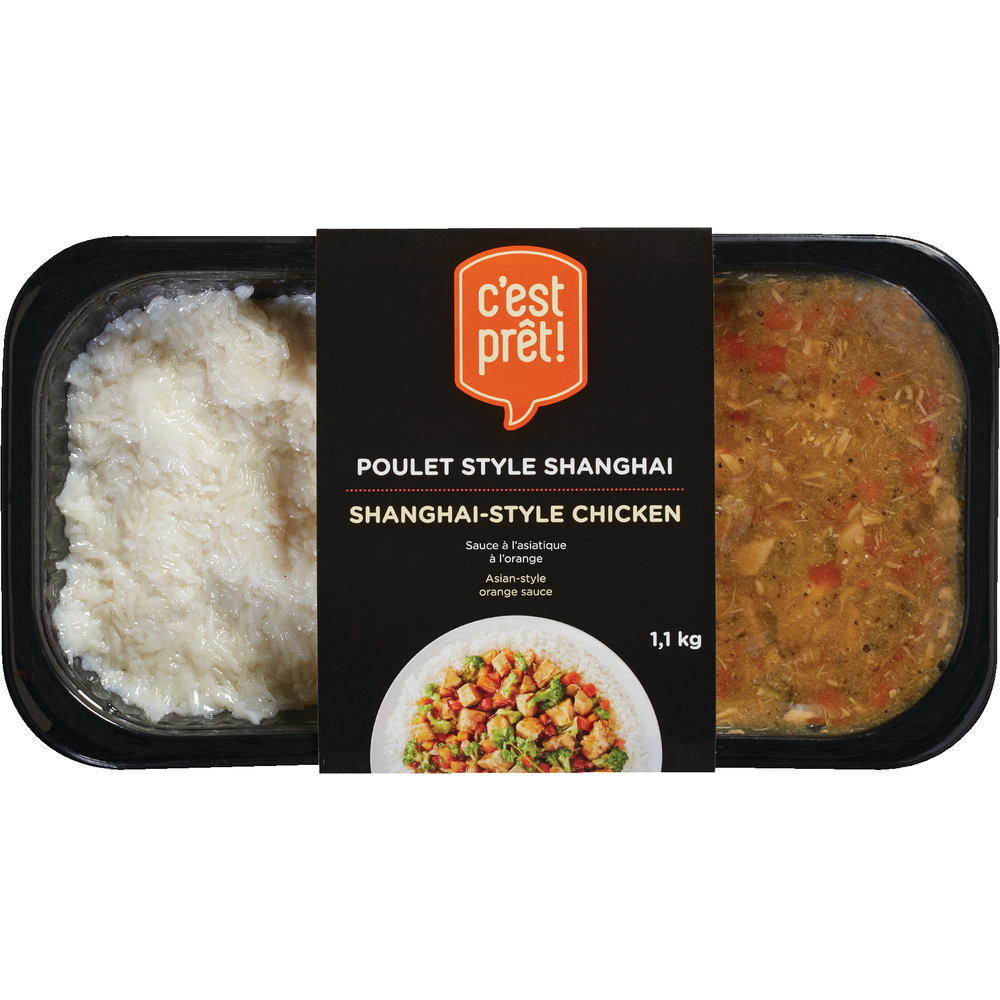 Kamloop Shangaï poulet shangai et riz