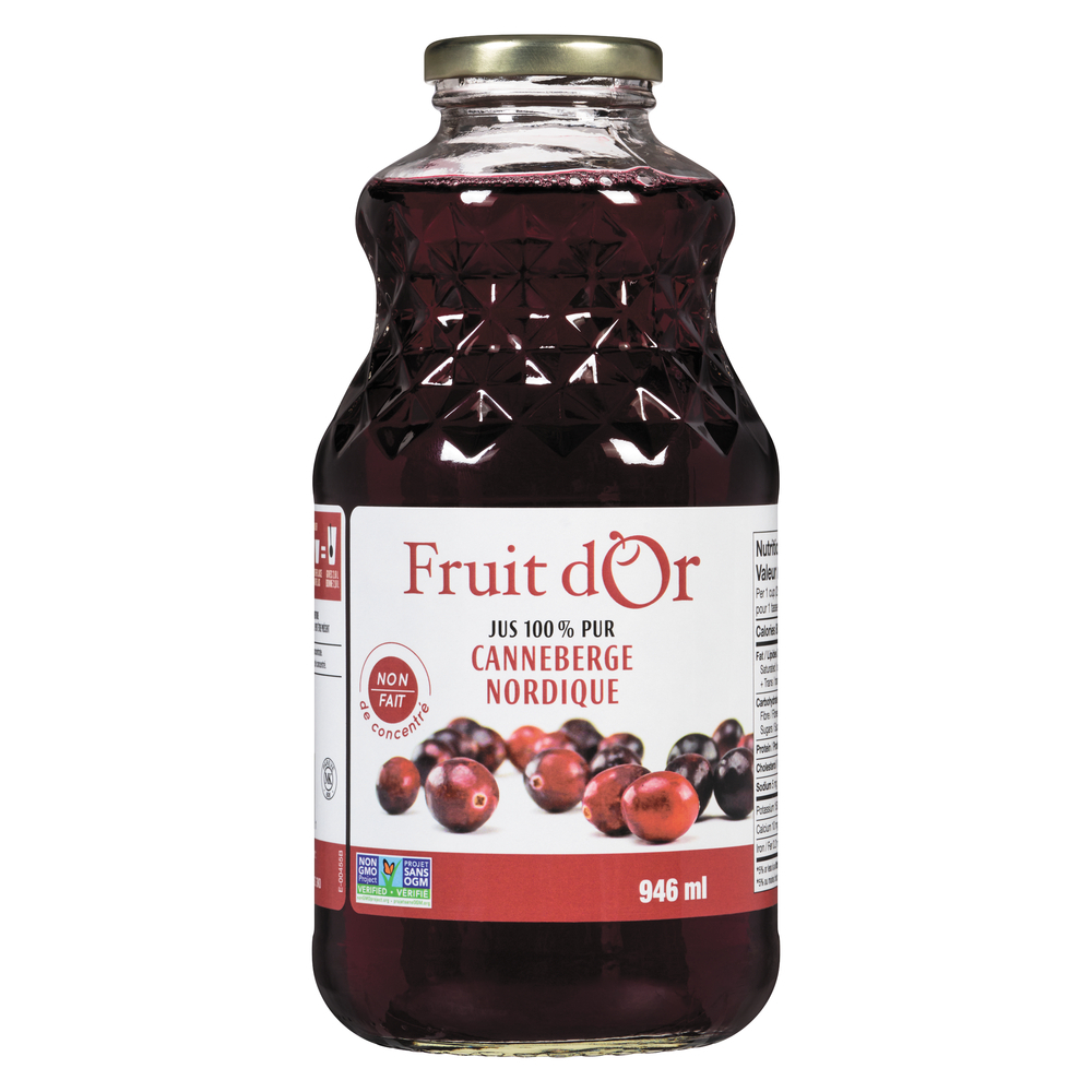 Jus canneberge pur