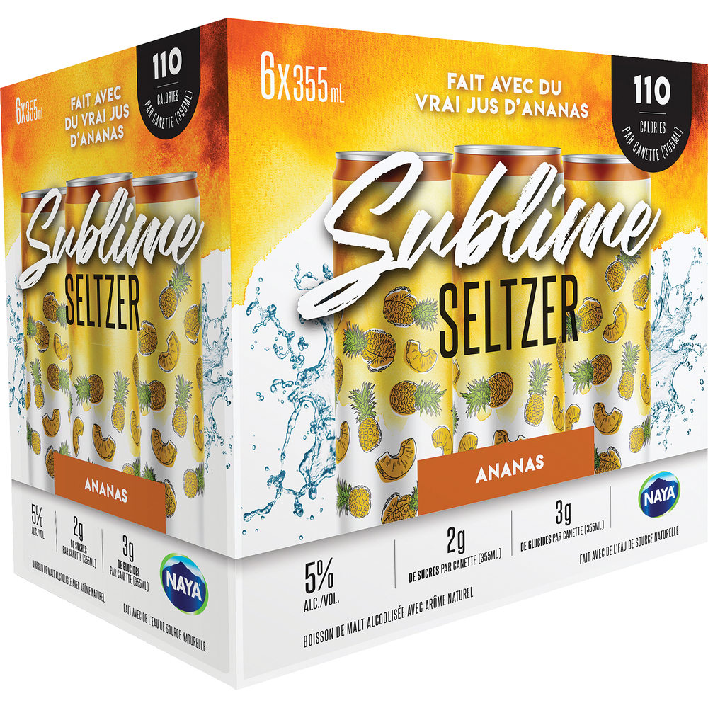 Boisson alcoolisée à l'ananas