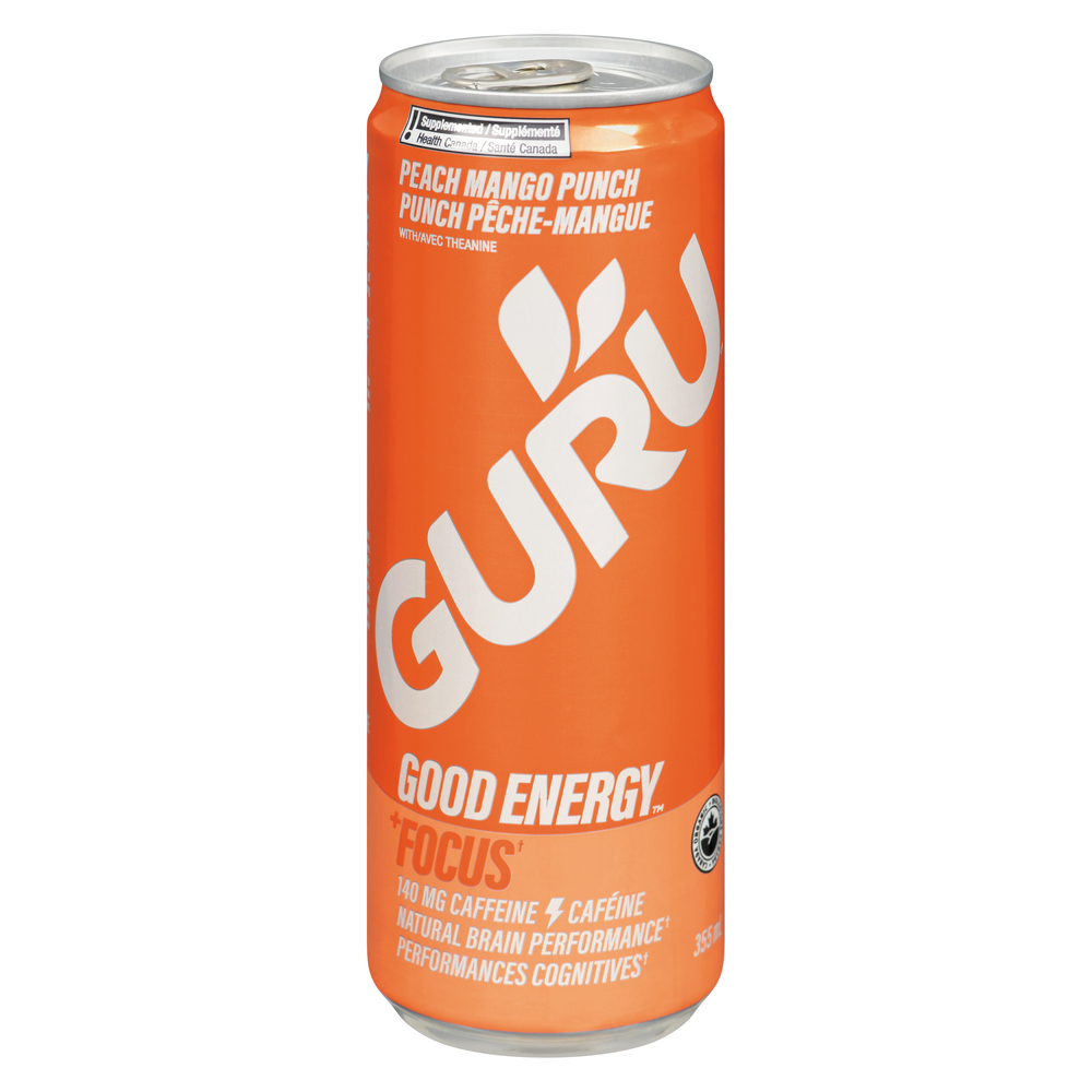 boisson énergie peche mangue