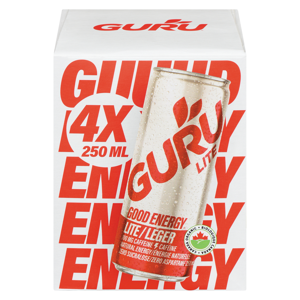 Boisson énergisante légère