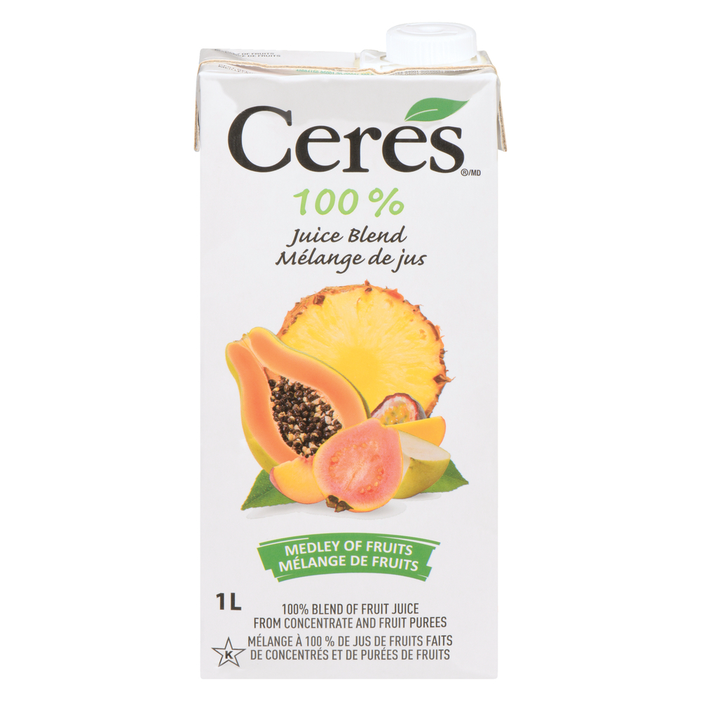 Jus mélange de fruits