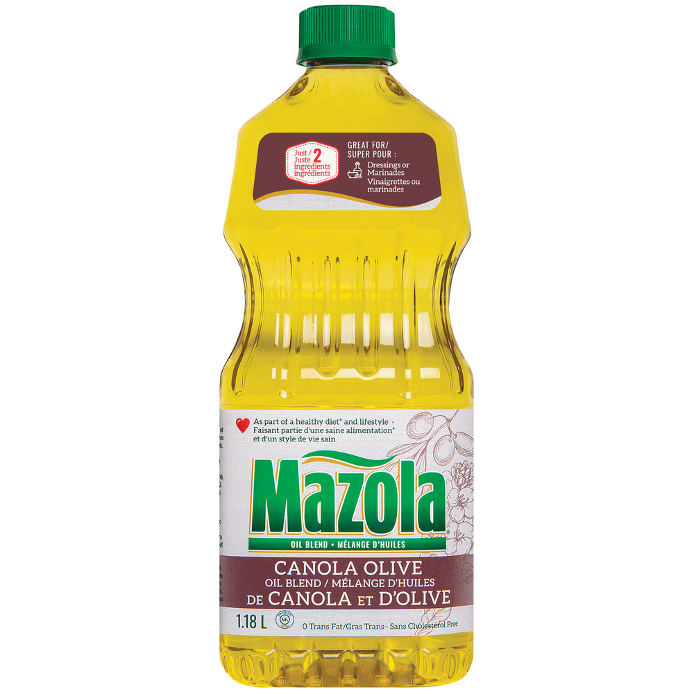 Huile de canola et d'olive