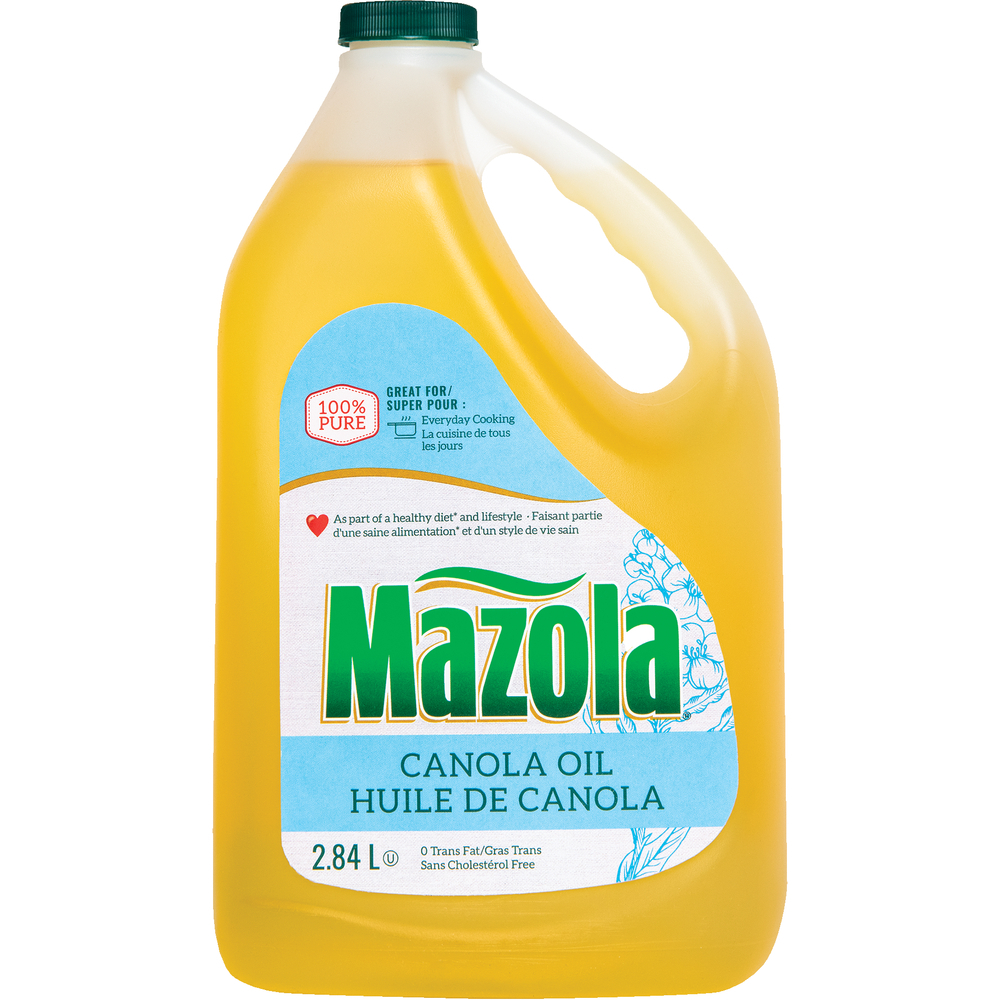 Huile de canola pure à 100%