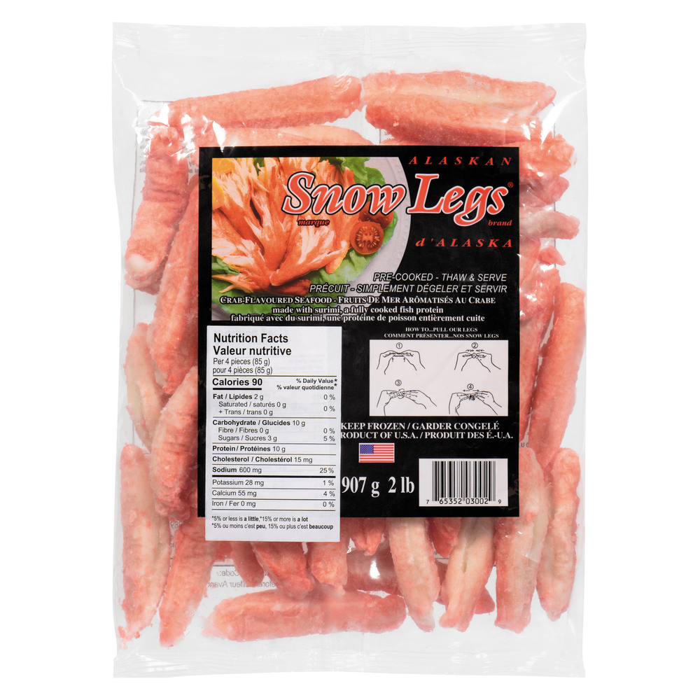 Goberge à saveur de crabe