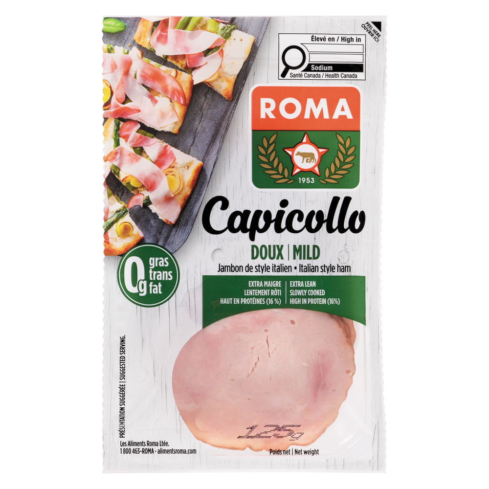 CAPICOLLO rond doux tranché