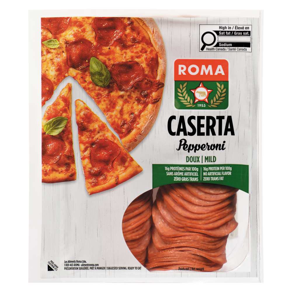 Pepperoni caserta tranché