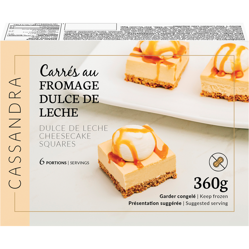 Carré fromage dulce