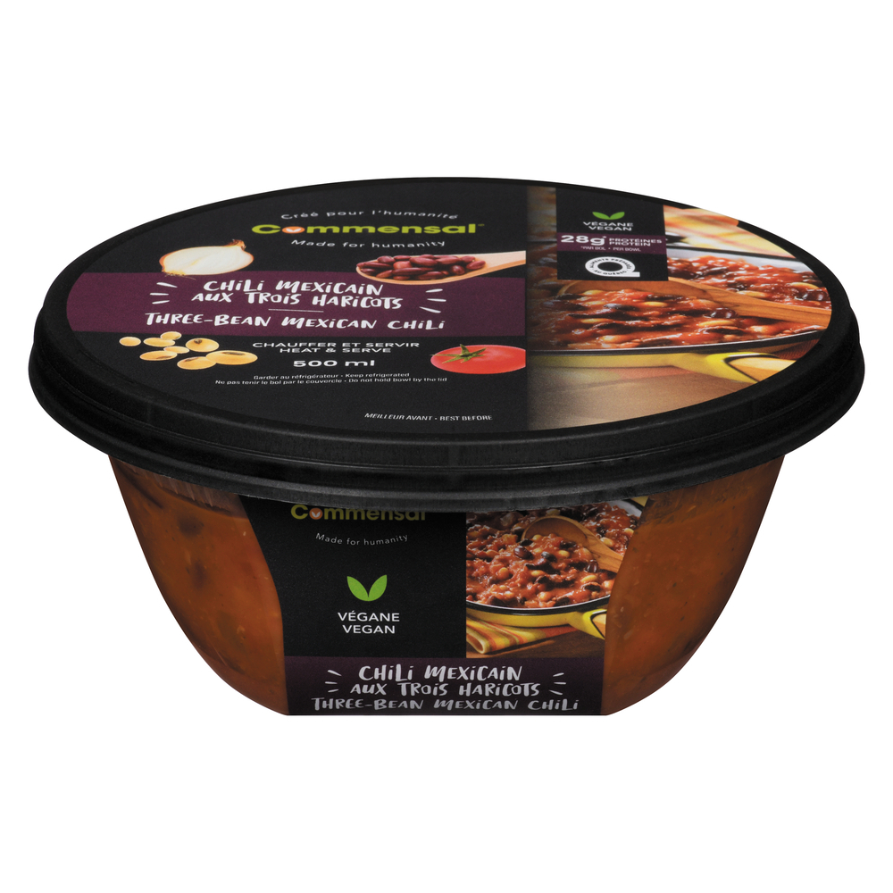 Chili mexicain aux 3 haricots