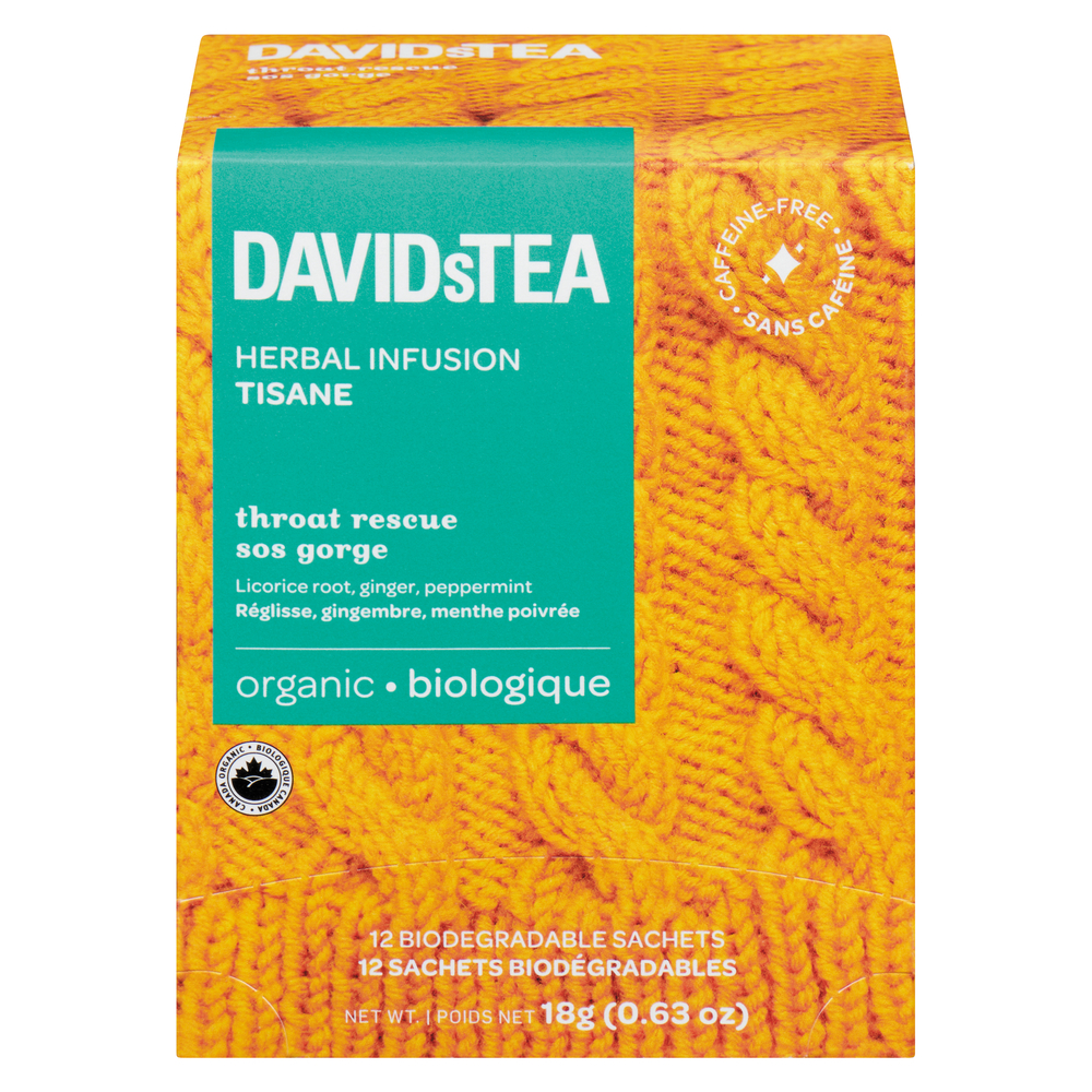 TEA TISANE SOS GORGE BIO 12 SACHETS