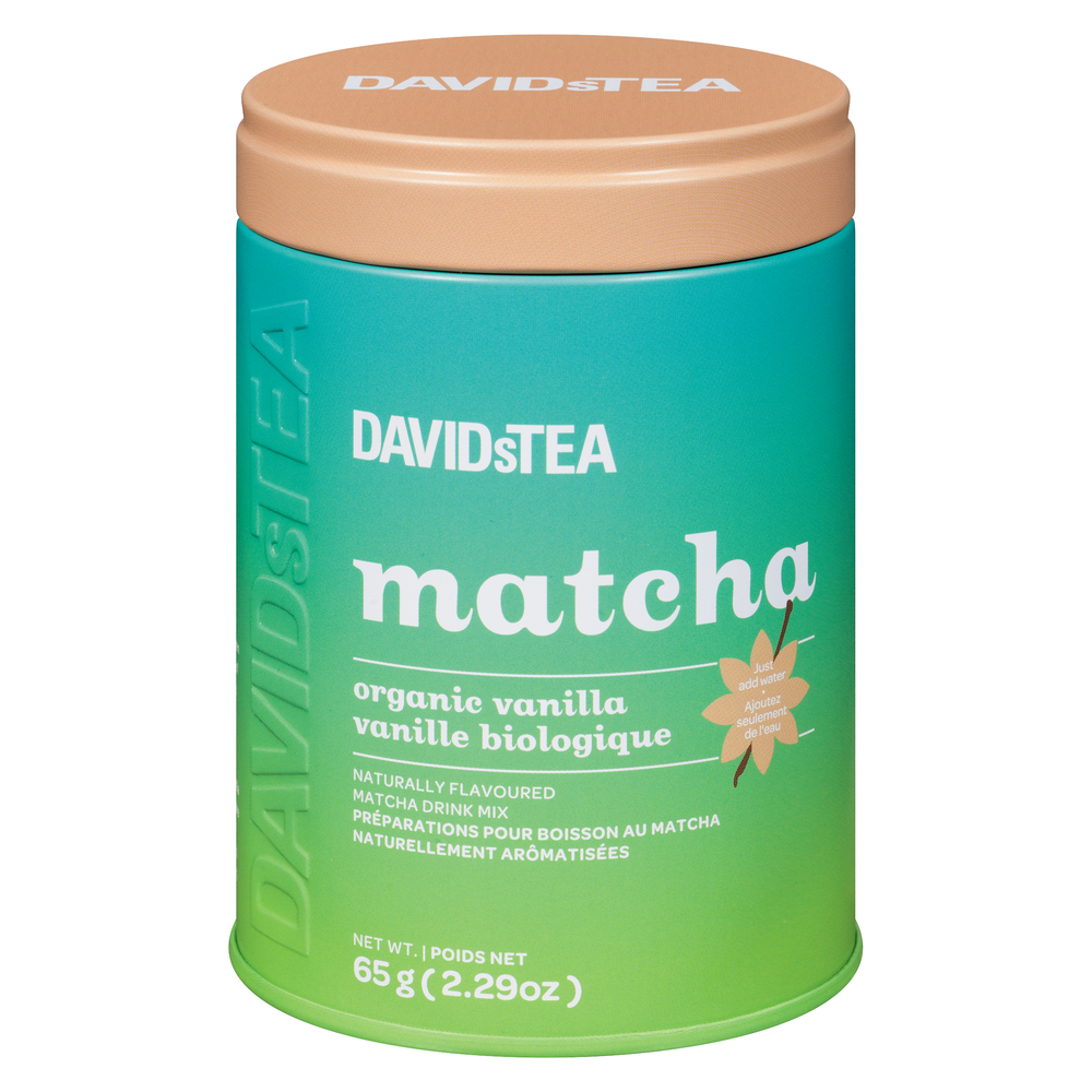 Thé boîte matcha vanille biologique