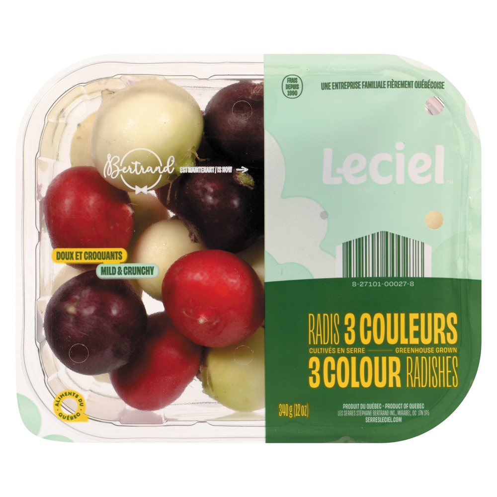Radis 3 couleurs topsealed