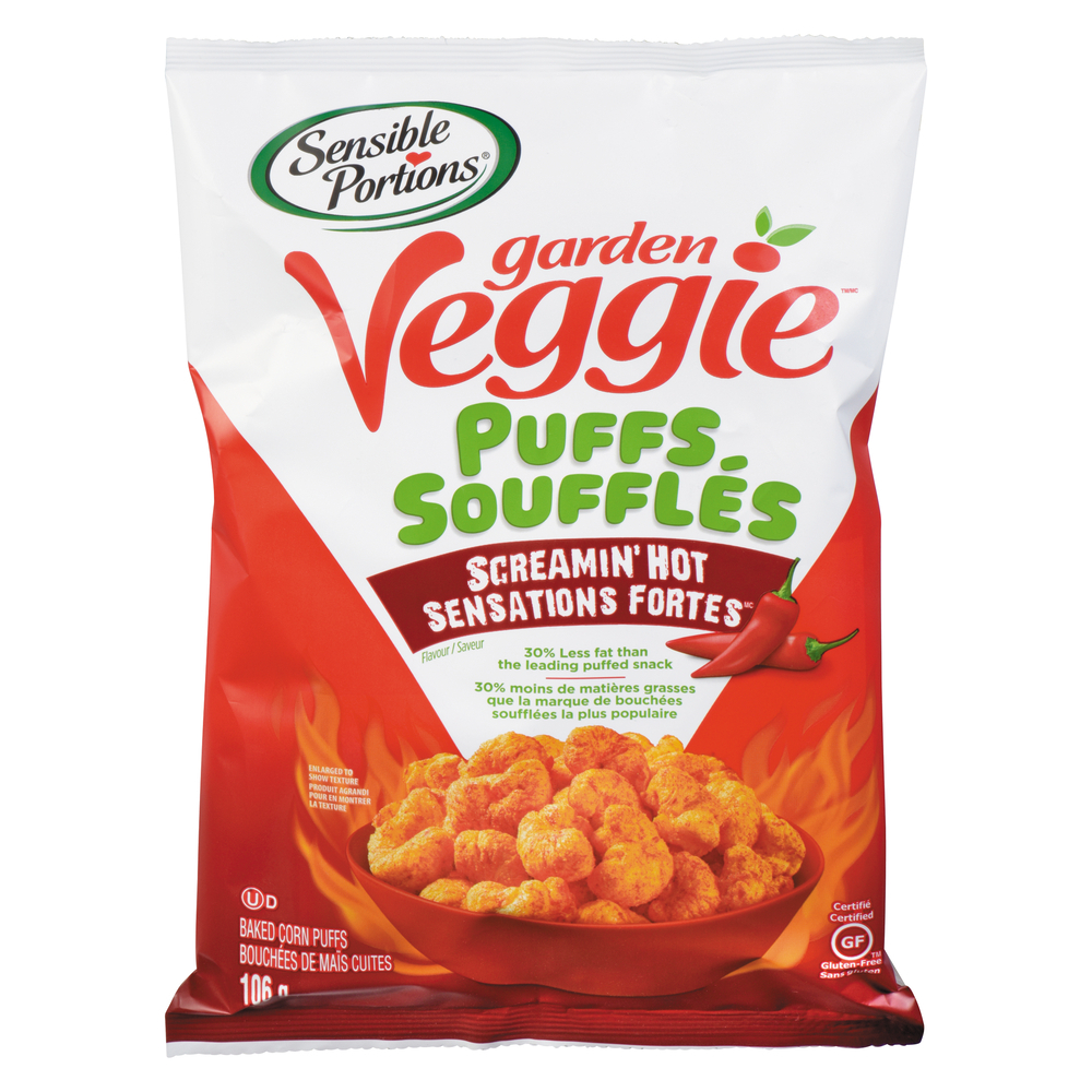 Collation puffs végetale sensation forte