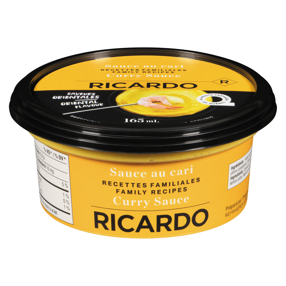 Sauce au cari pour fondues et raclettes