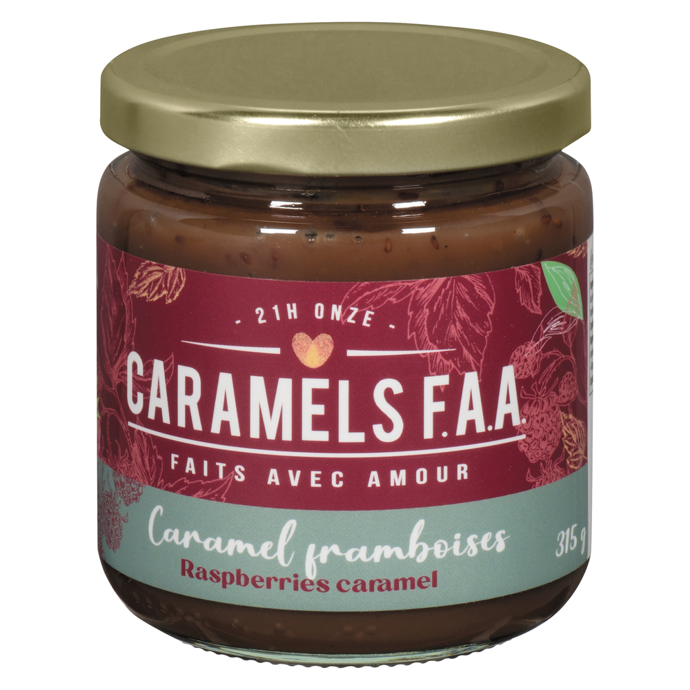 Caramel framboise