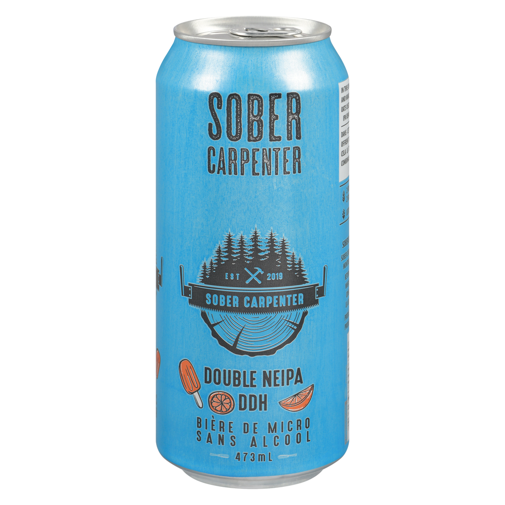 Bière IPA double en canette - sans alcool