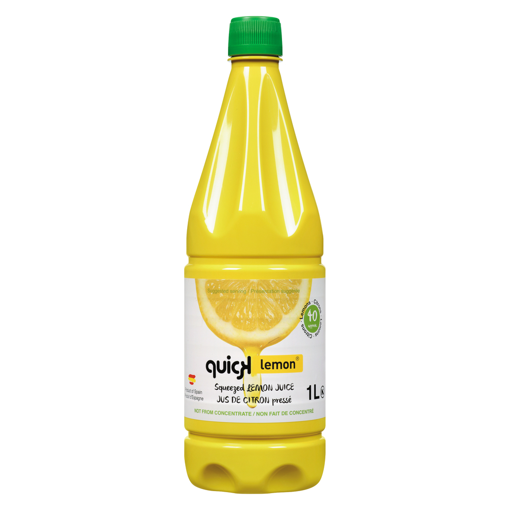 Jus de citron fraîchement pressé