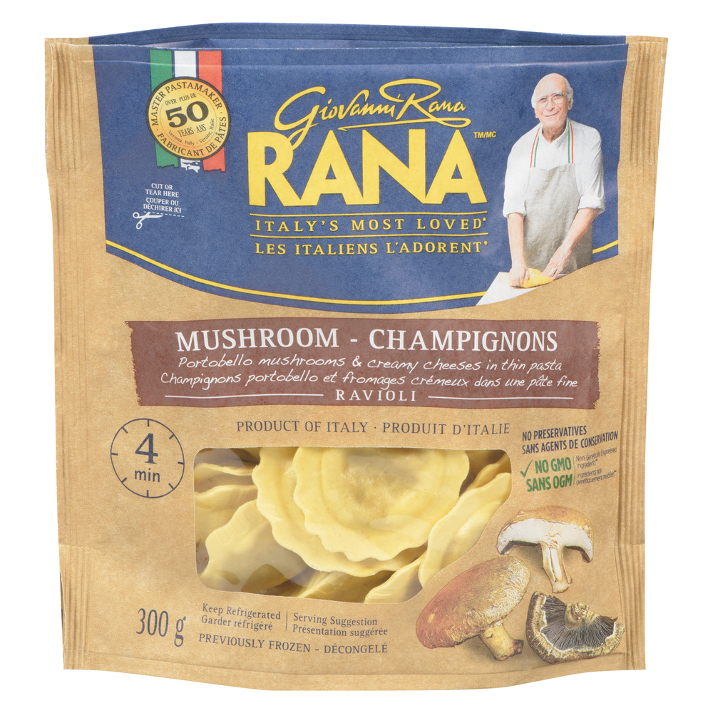 Raviolis aux champignons
