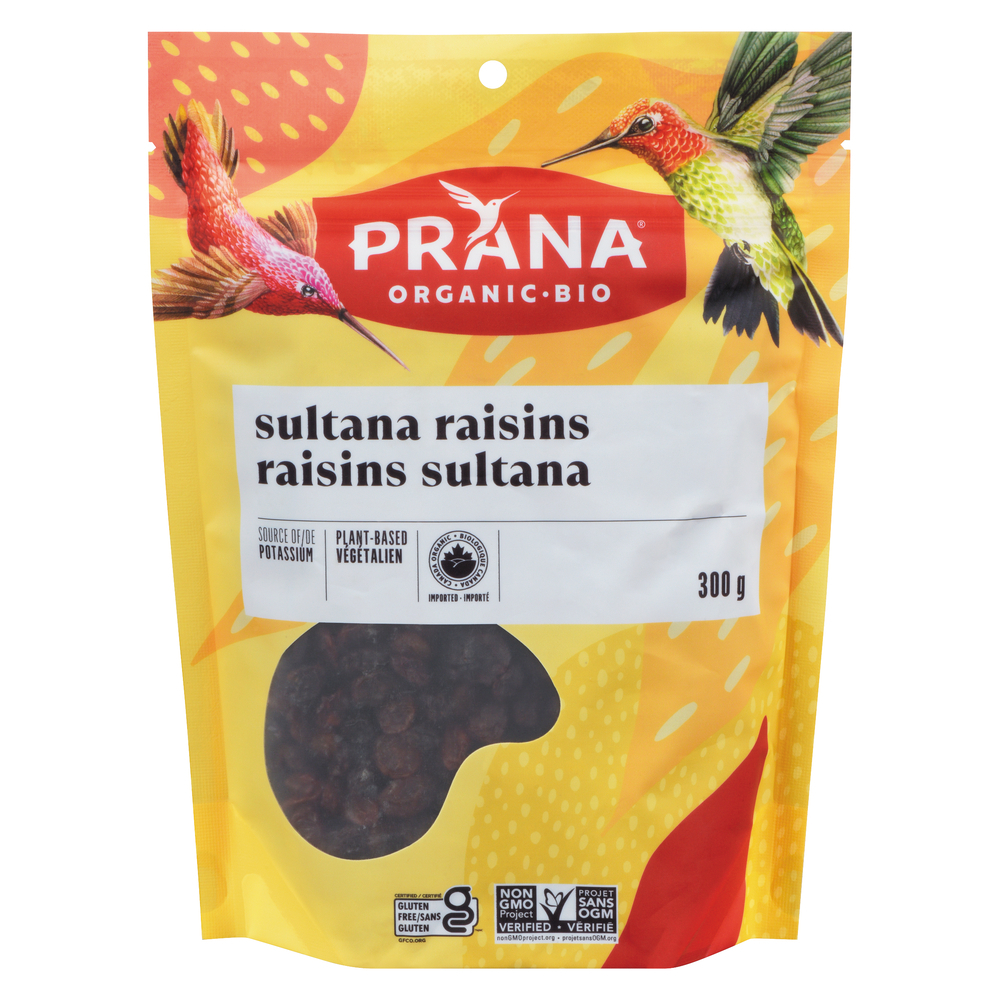 Raisins secs Sultana biologiques