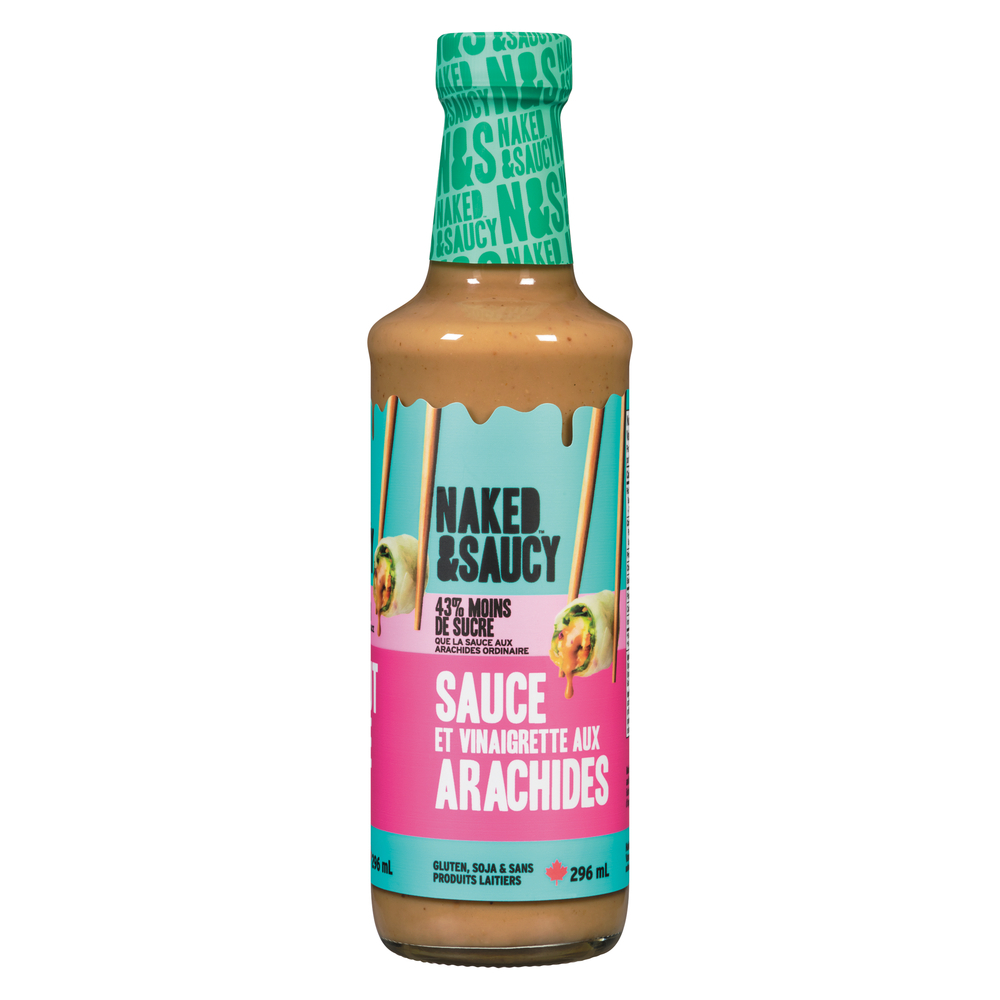 Sauce aux arachides biologique et sans gluten