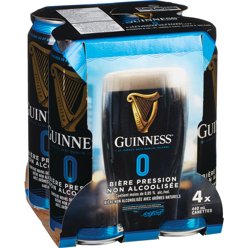 Bière en canette - sans alcool